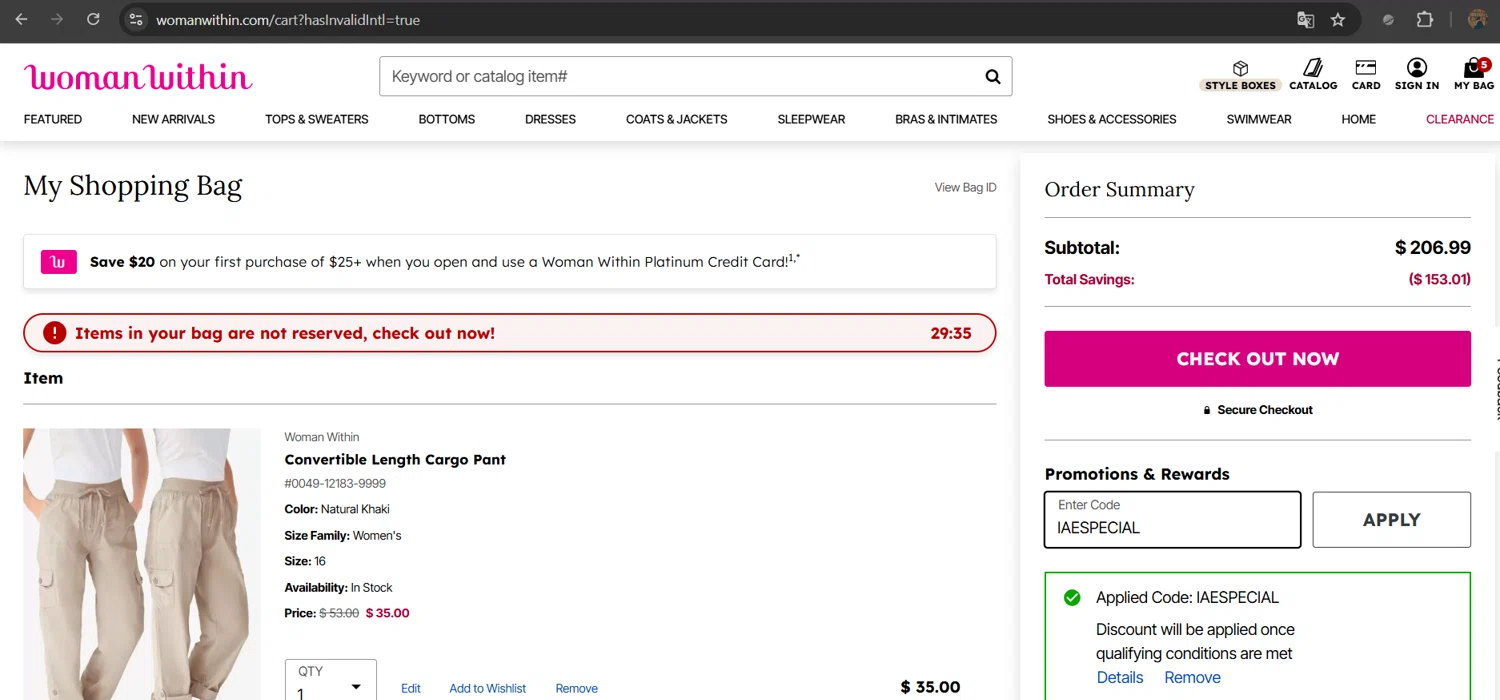 Woman Within Promo Codes (53 Verified) - 50% Off Mar 2025