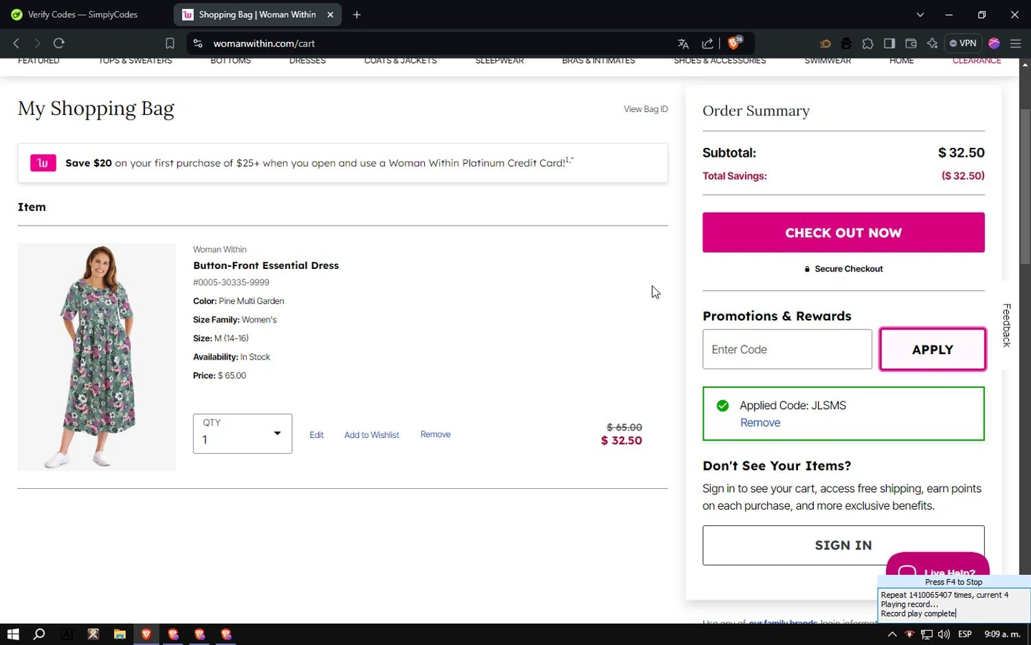 Woman Within Promo Codes - 50% Off | September 2024