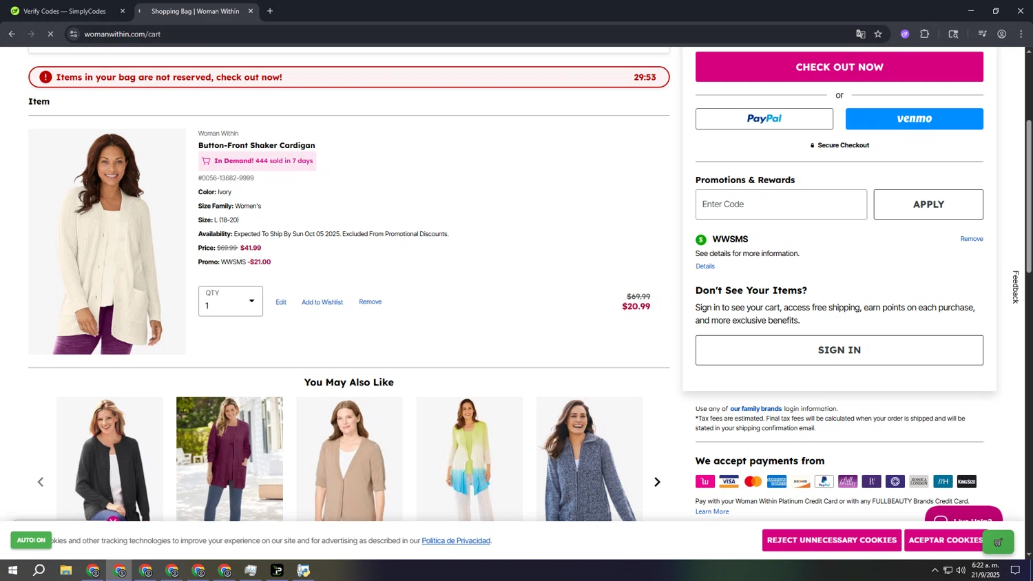 Woman Within Promo Codes - 70% Off (Verified) Oct 2025