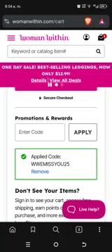 Woman Within Promo Codes - 45% Off (+20 Codes) Jun 2026