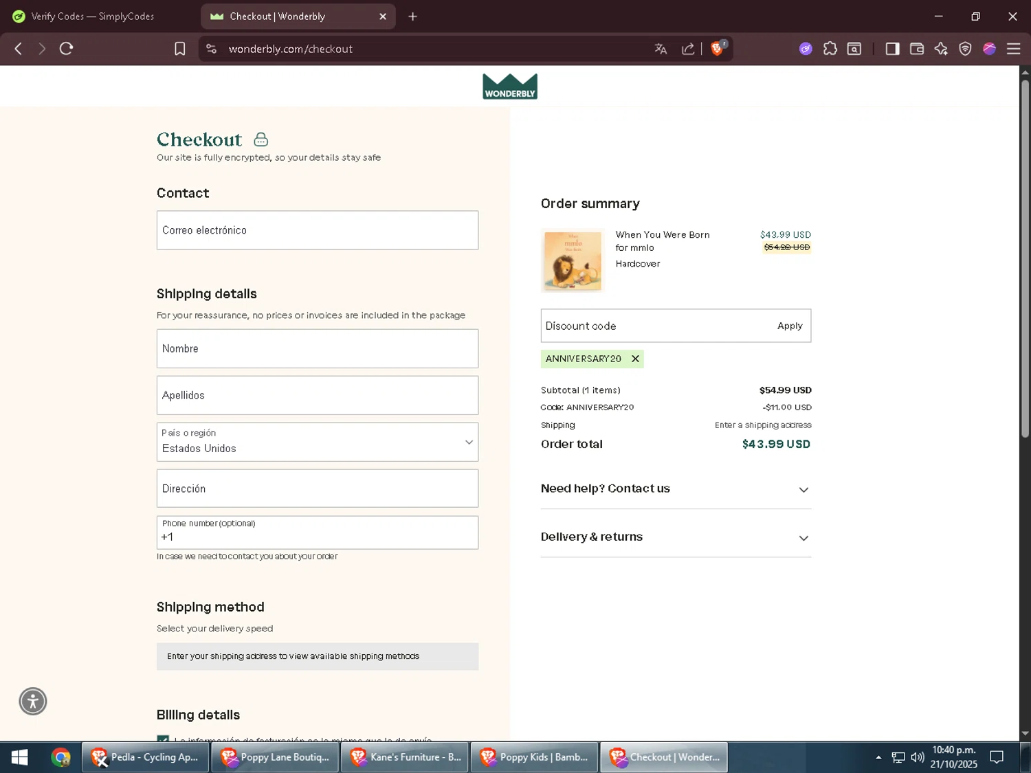 Wonderbly Promo Codes (95 Verified) - 20% Off Oct 2025