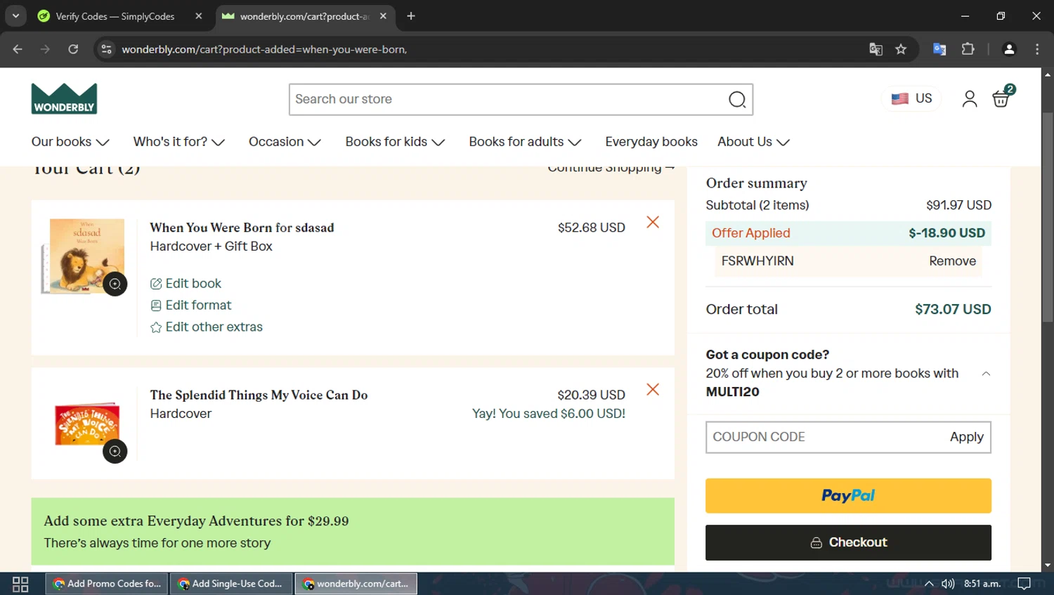 Wonderbly Coupon Codes - 99% Off | September 2024