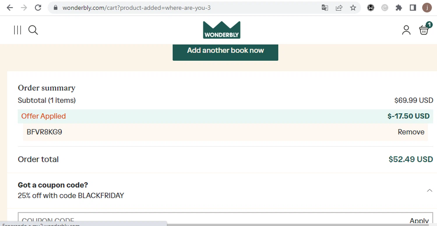 Wonderbly Coupon Codes & Black Friday 2024 Deals - $25 Off