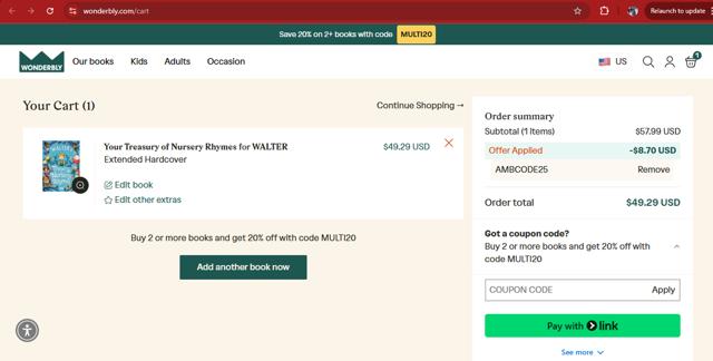 Wonderbly Promo Codes (70 Verified) - 35% Off Sep 2025