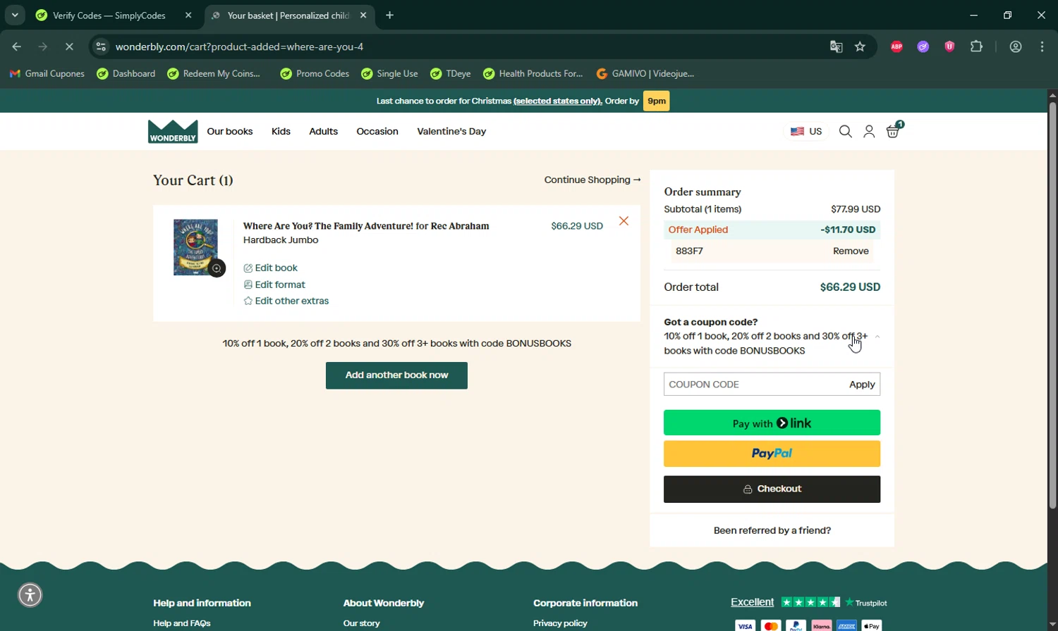 Wonderbly Promo Codes - 40% Off (113 Verified) Dec 2025