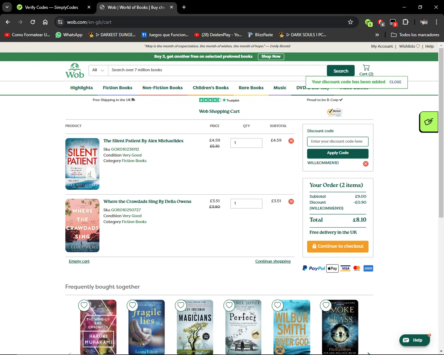 World of Books.com Discount Codes - 10% Off | September 2024