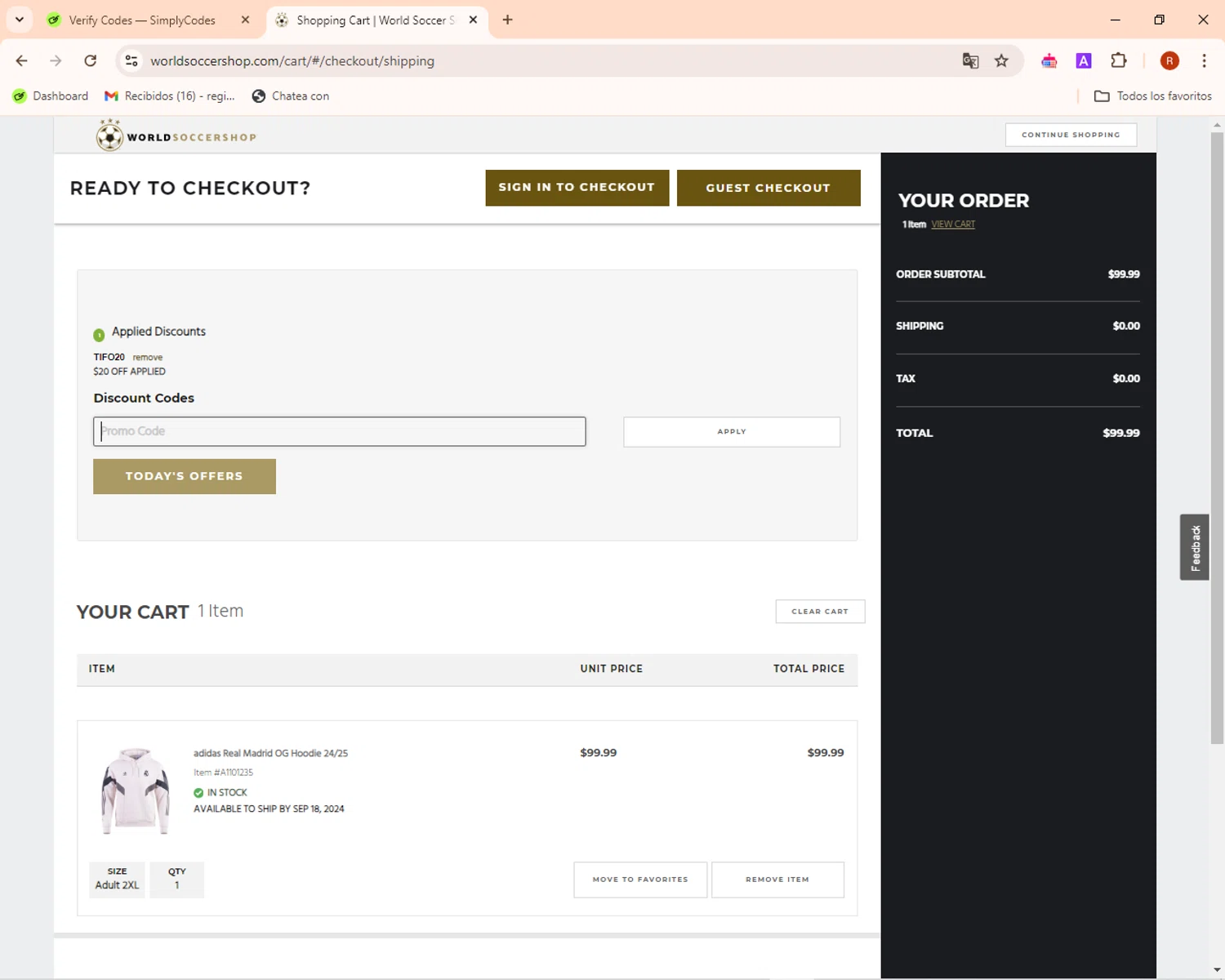 World Soccer Shop Promo Codes - 10% Off | October 2024