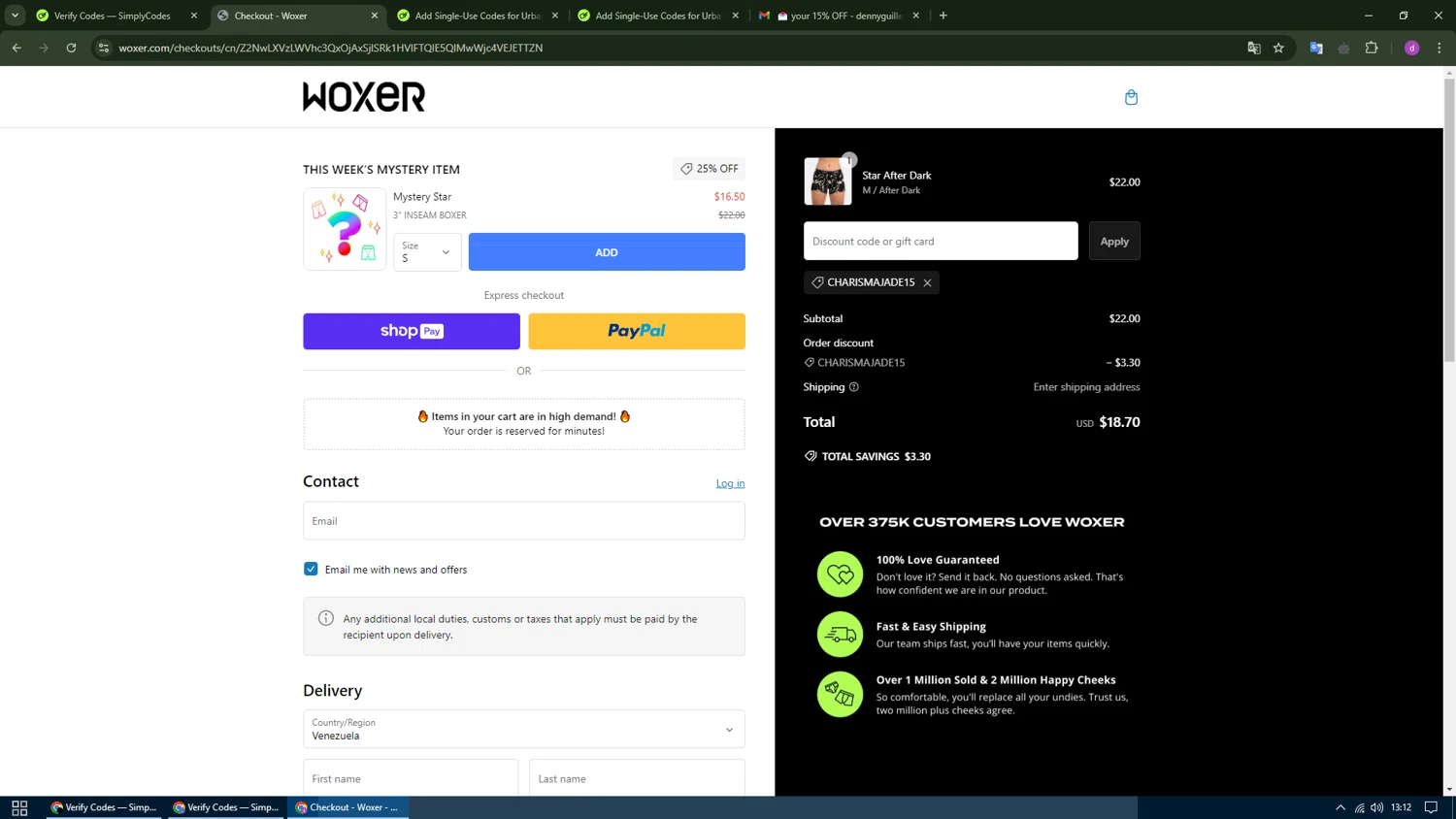 Woxer Discount Codes - 20% Off | November 2024