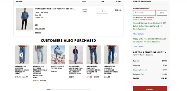Wrangler Discount Codes - 20% Off (4 Verified) Jun 2025