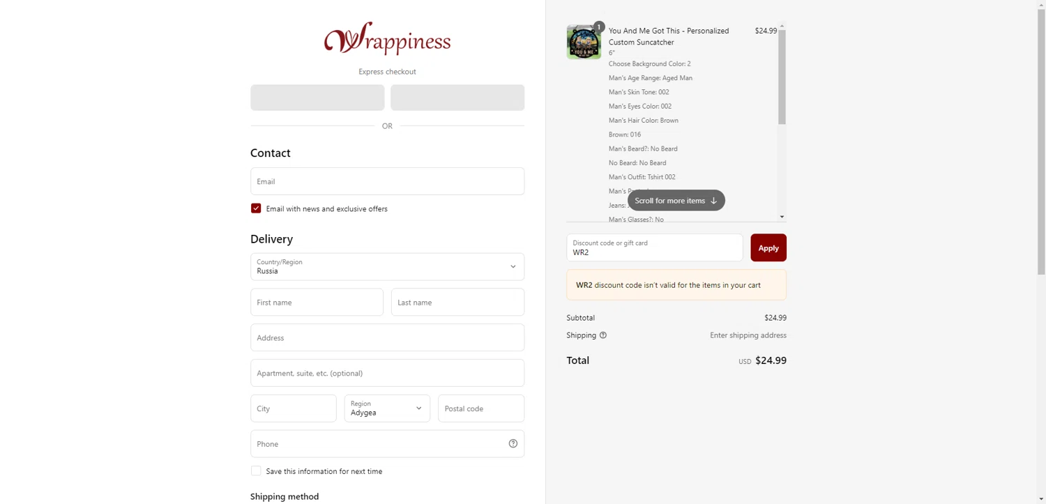 Wrappiness Promo Codes (4 Verified) - 30% Off Nov 2025