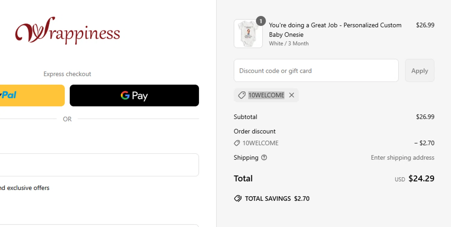 Wrappiness Promo Codes - 30% Off (6 Verified) Dec 2025