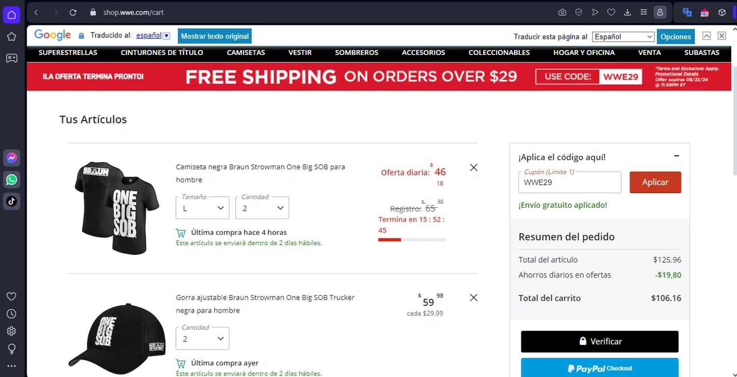 WWE Coupon Codes - 10% Off | September 2024