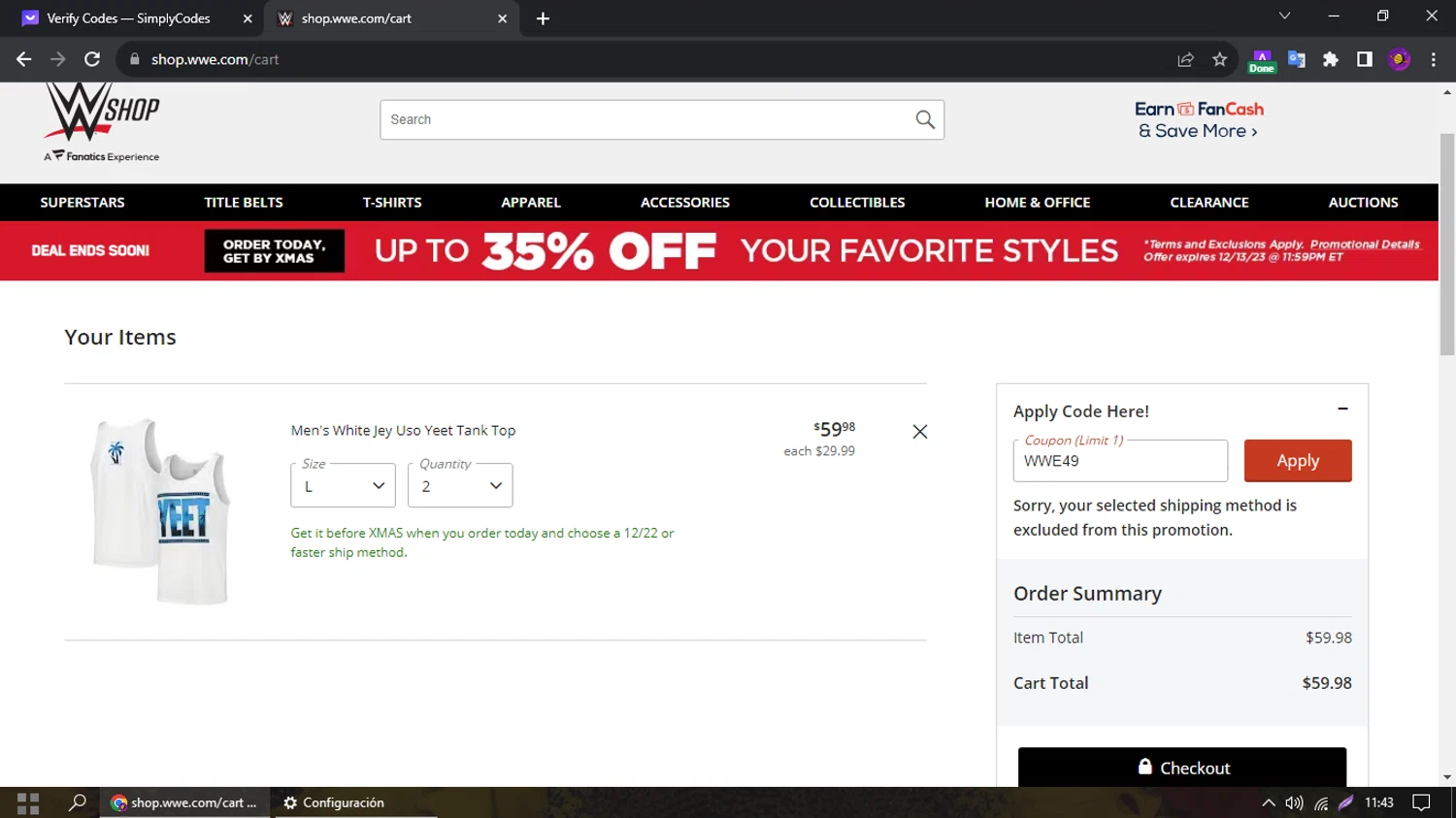 WWE Promo Codes – 30% Off | December 2023