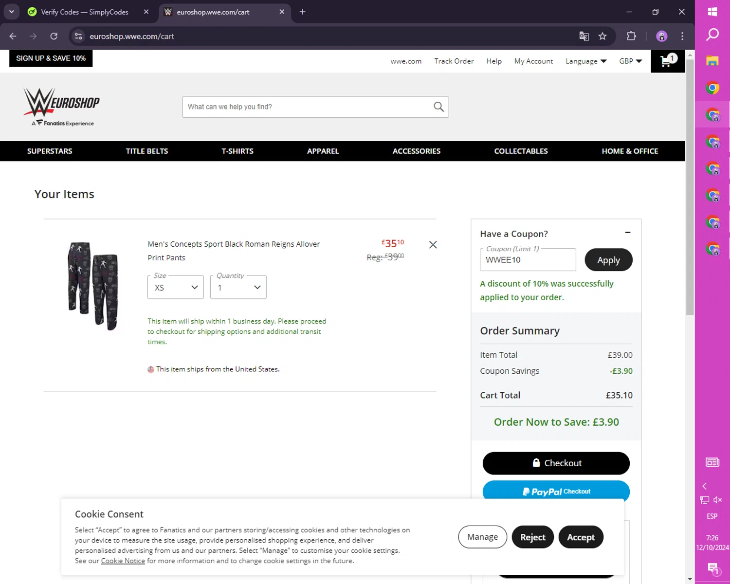 WWE Shop Discount Codes - 10% Off | October 2024