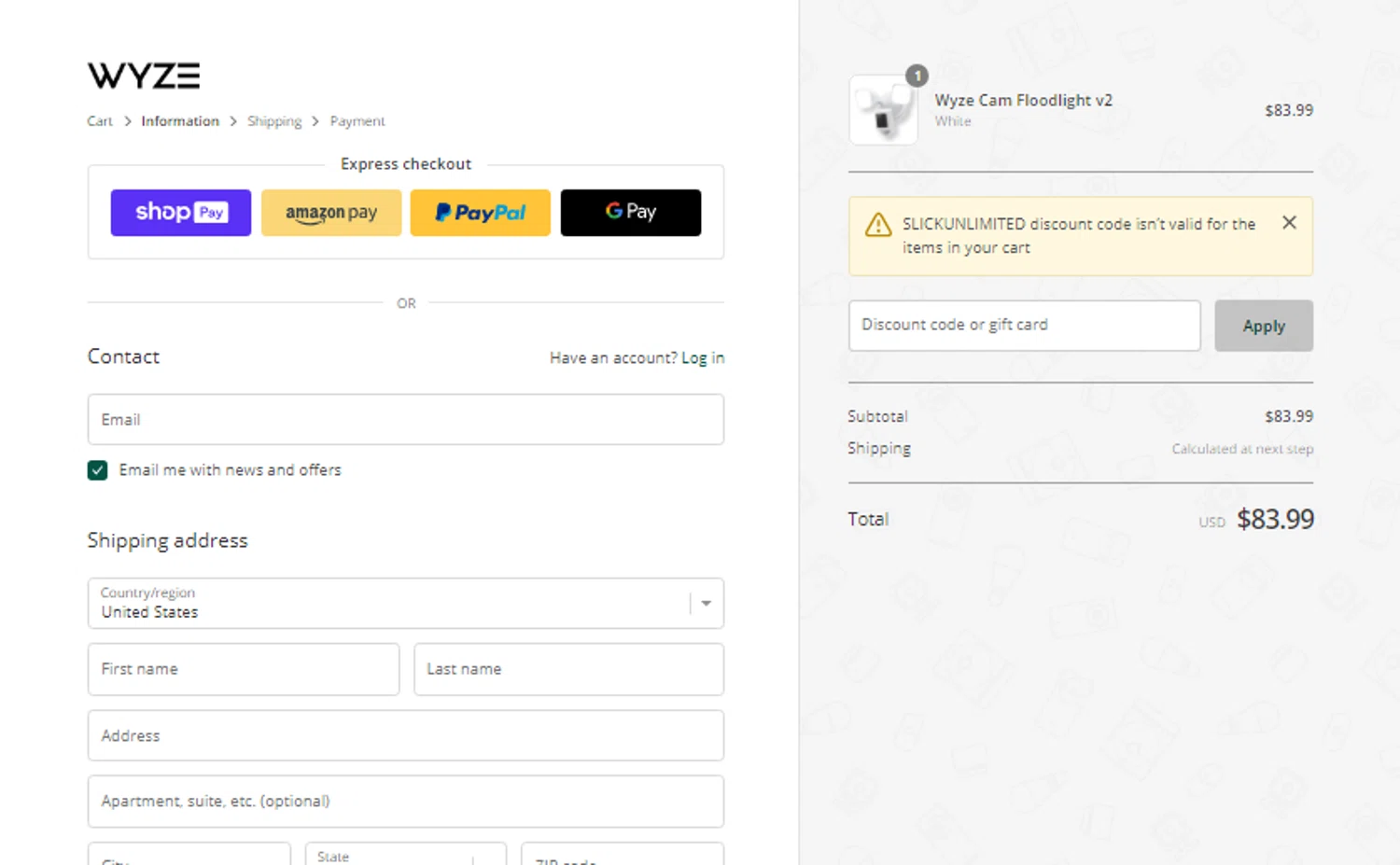 Wyze Discount Codes & Black Friday 2024 Deals - 5% Off