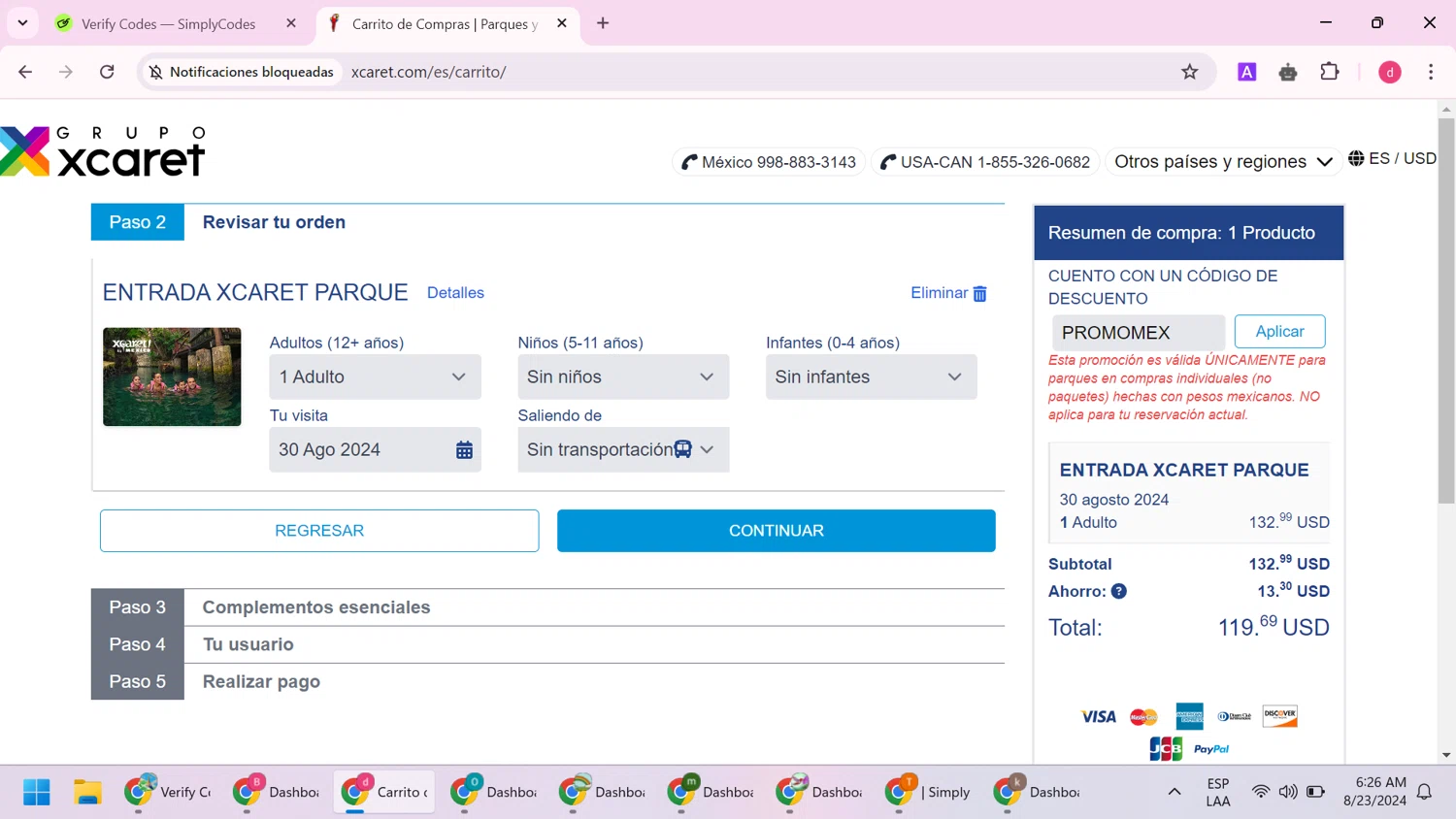 Xcaret.com Promo Codes - $5 Off | September 2024