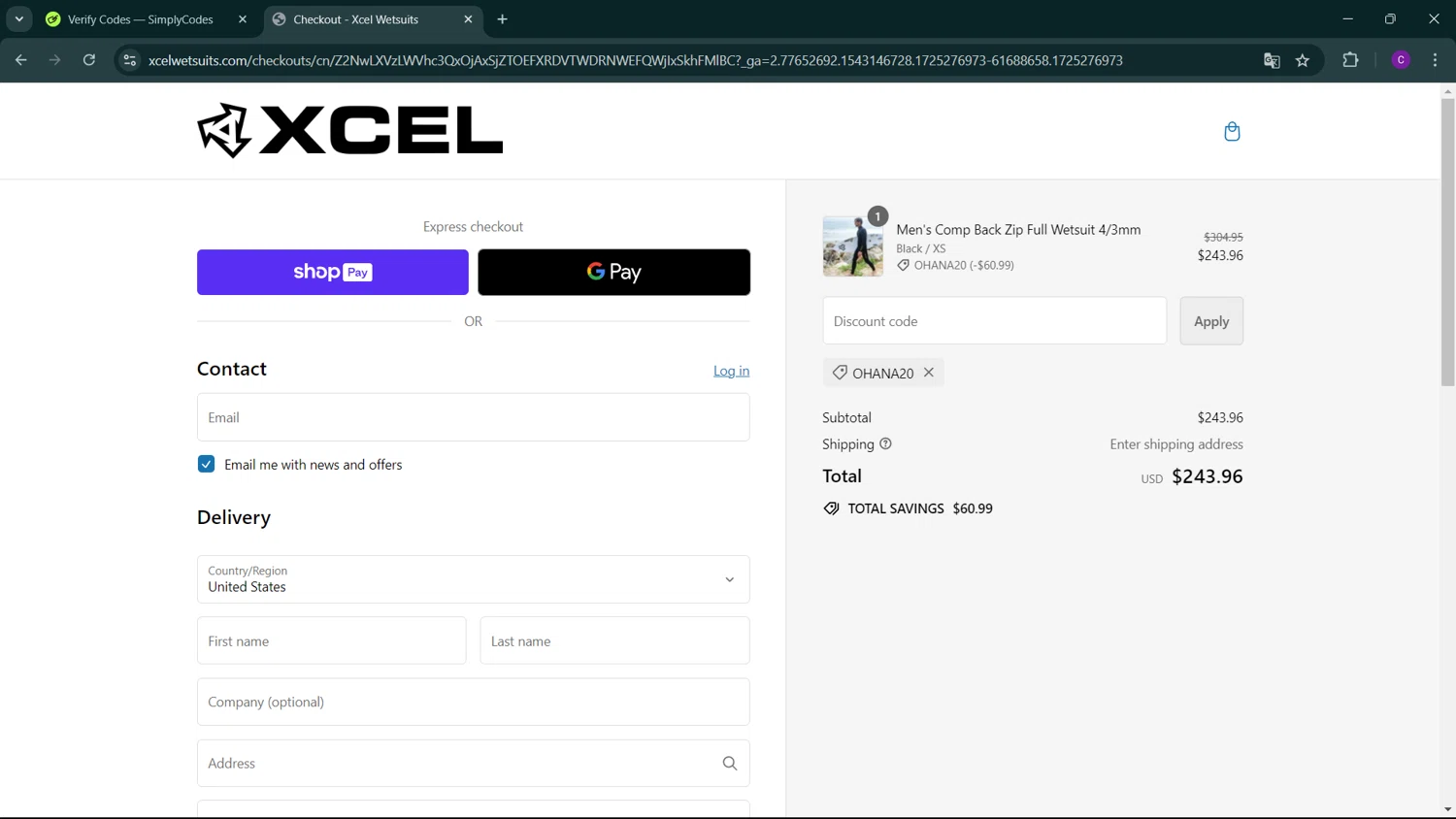 Xcel Wetsuits Promo Codes - 15% Off | October 2024