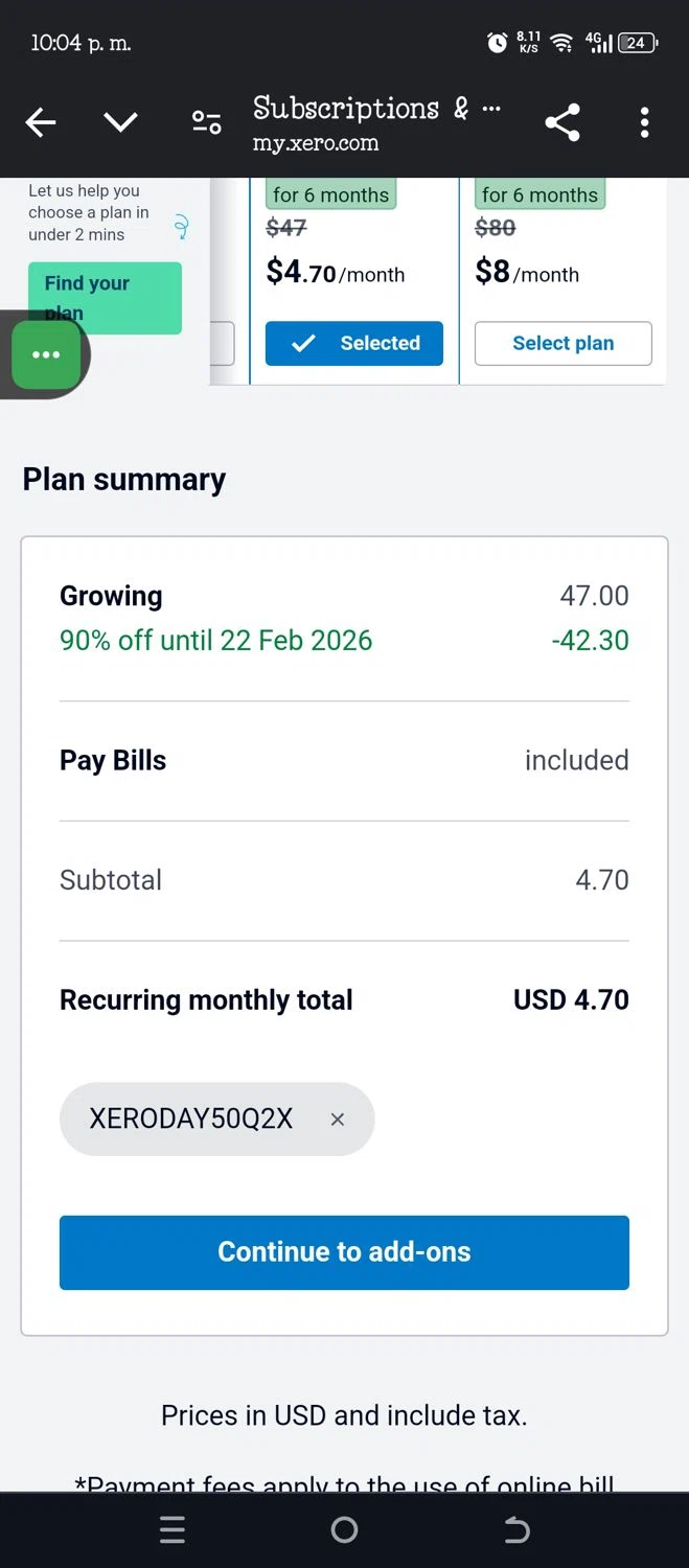 Xero Coupons & Discounts January 2026