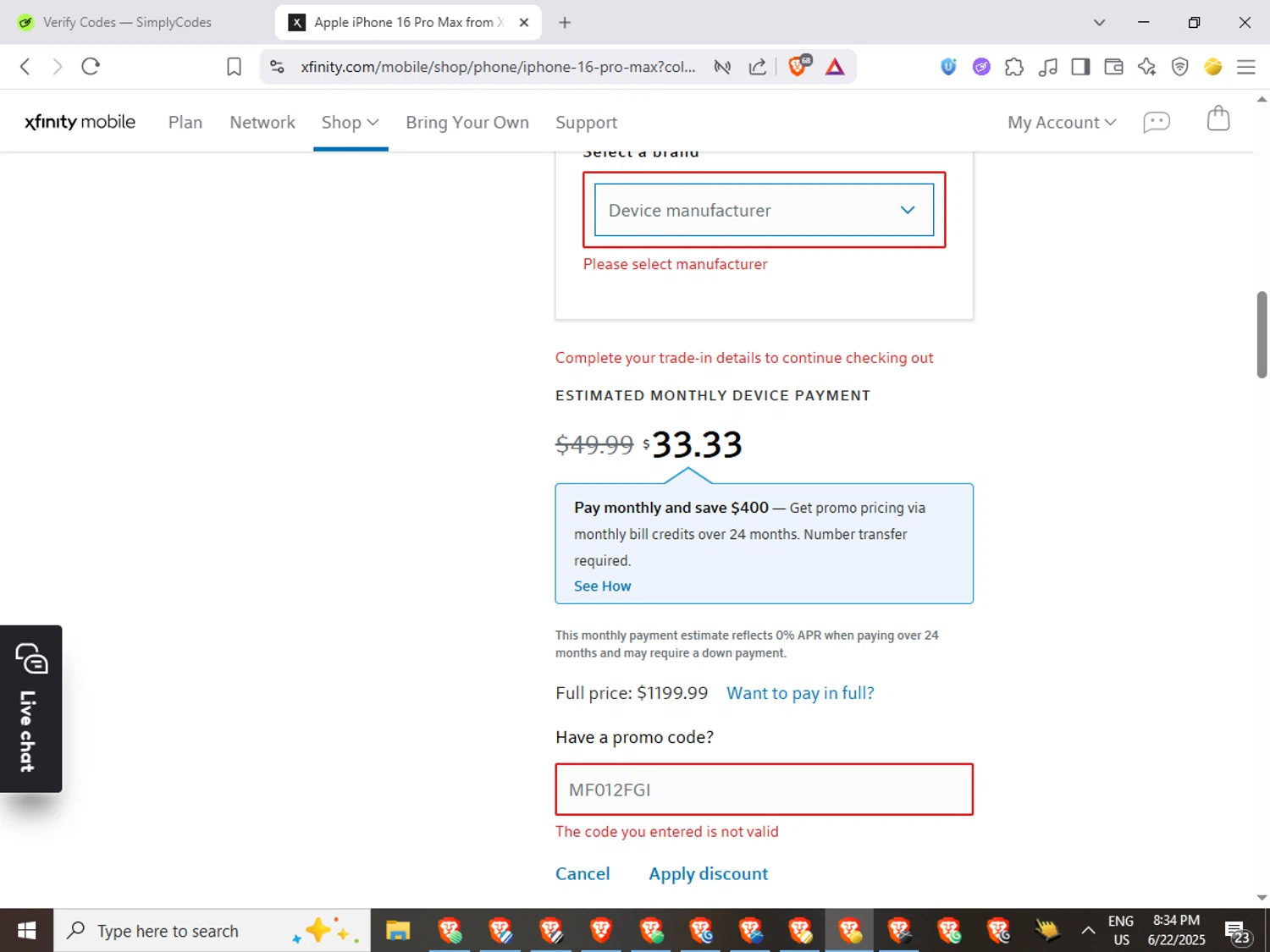 Xfinity Mobile Promo Codes - 50% Off Coupons Oct 2025