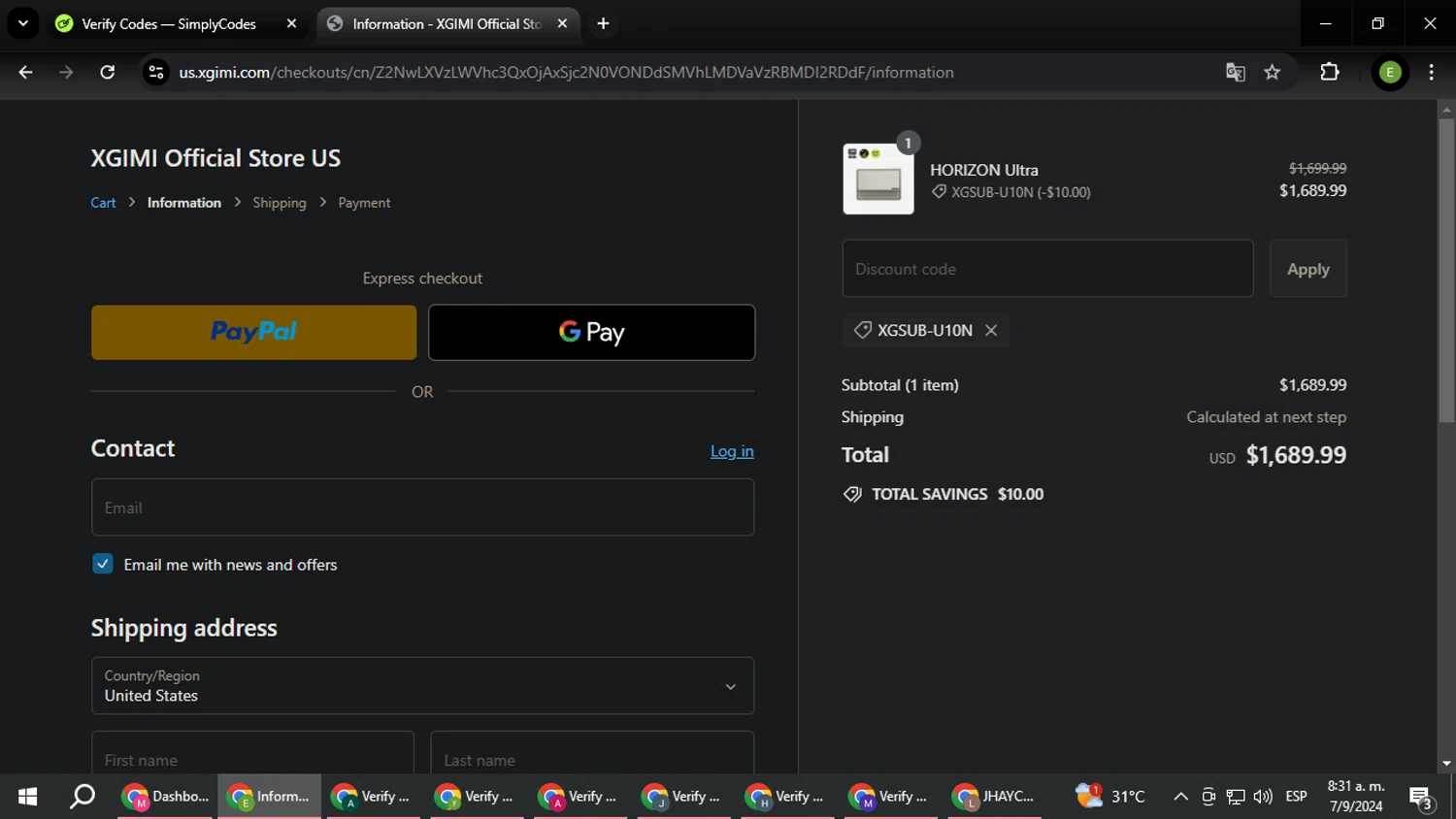 XGIMI Tech Promo Codes - $10 Off | October 2024