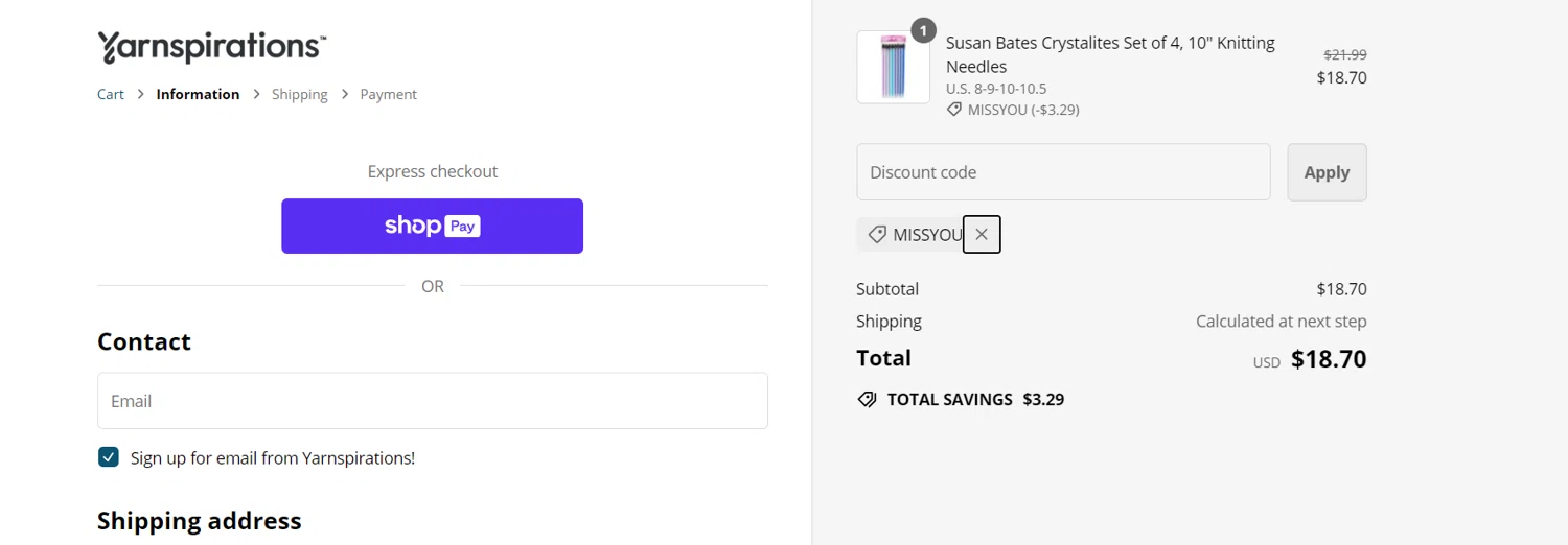 Yarnspirations Promo Codes – 20% Off | July 2024