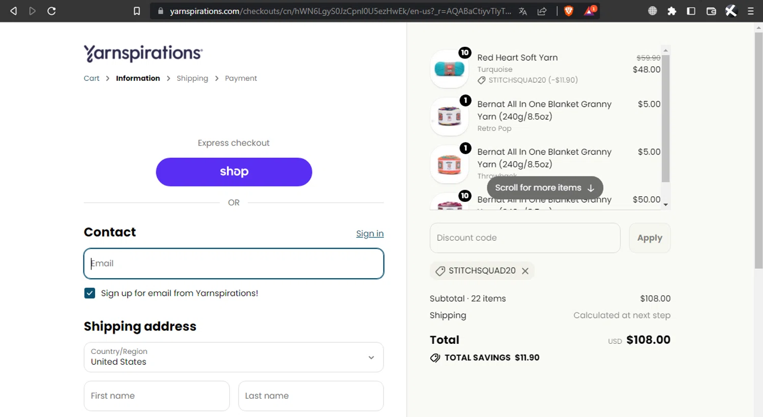 Yarnspirations Promo Code - 20% Off (8 Verified) Mar 2026
