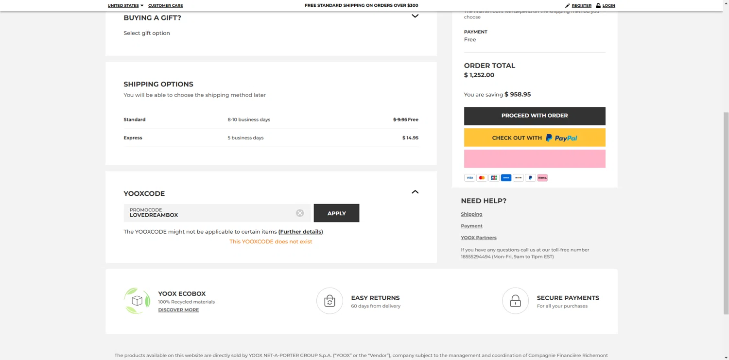 Yoox Promo Codes (2 Verified) - 30% Off Sitewide Jan 2025