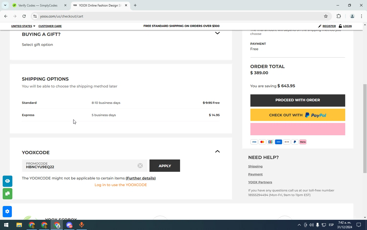 Yoox Promo Codes (2 Verified) - 30% Off Sitewide Jan 2025