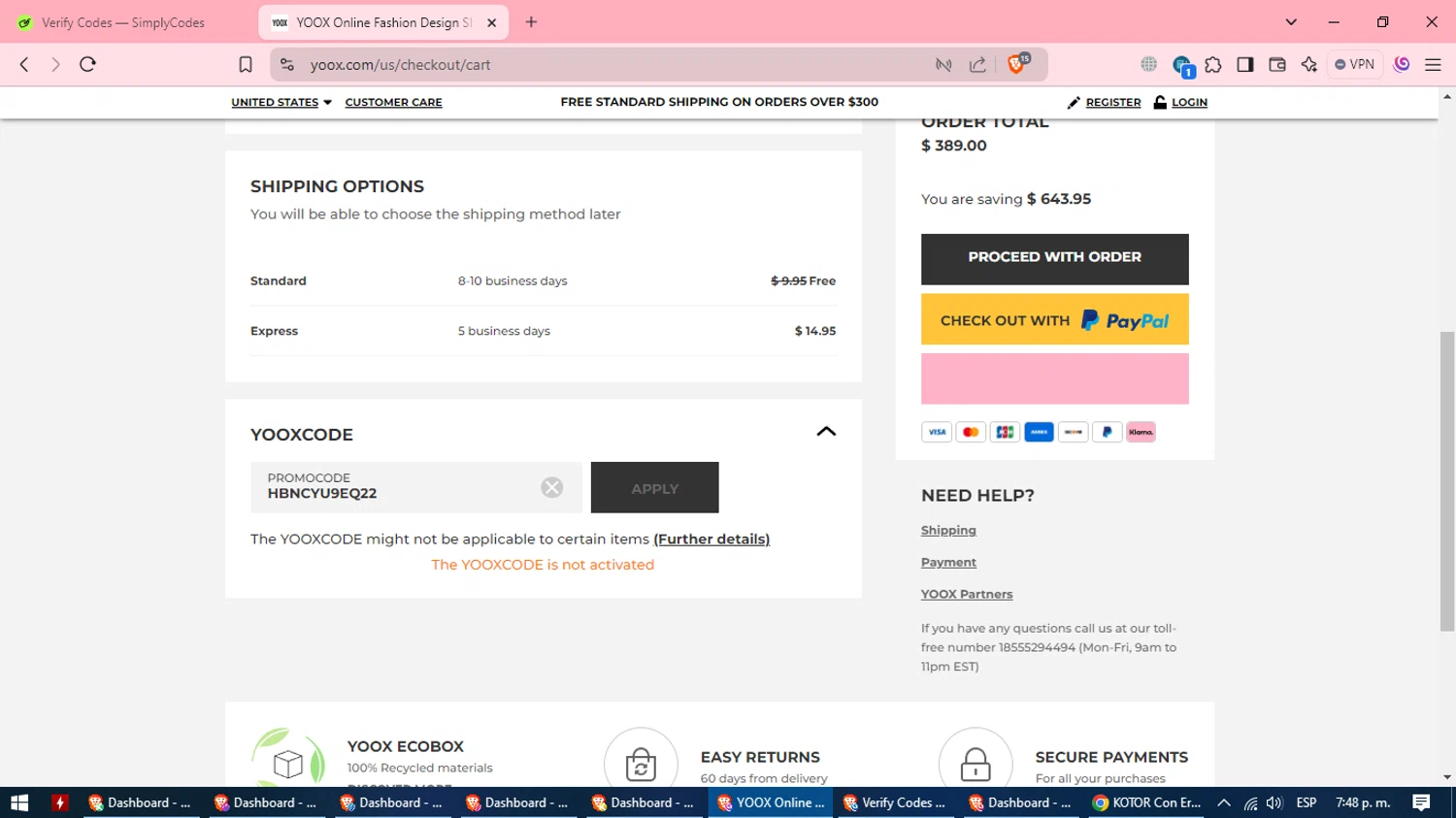 Yoox Promo Codes (2 Verified) - 30% Off Sitewide Jan 2025