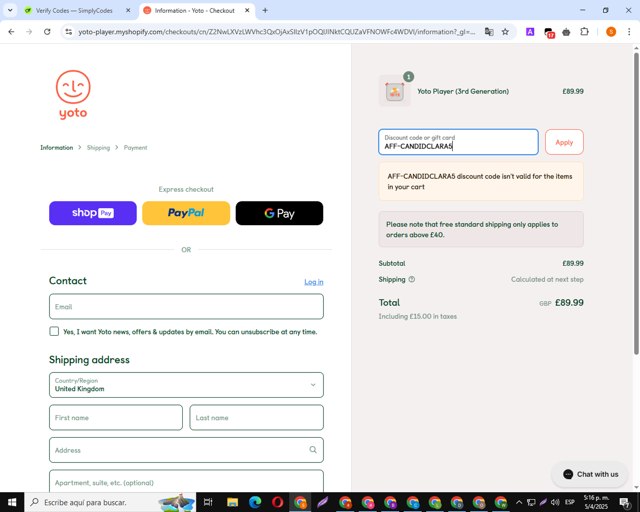 Yoto Discount Codes (2 Verified) - 5% Off w/Code Apr 2025