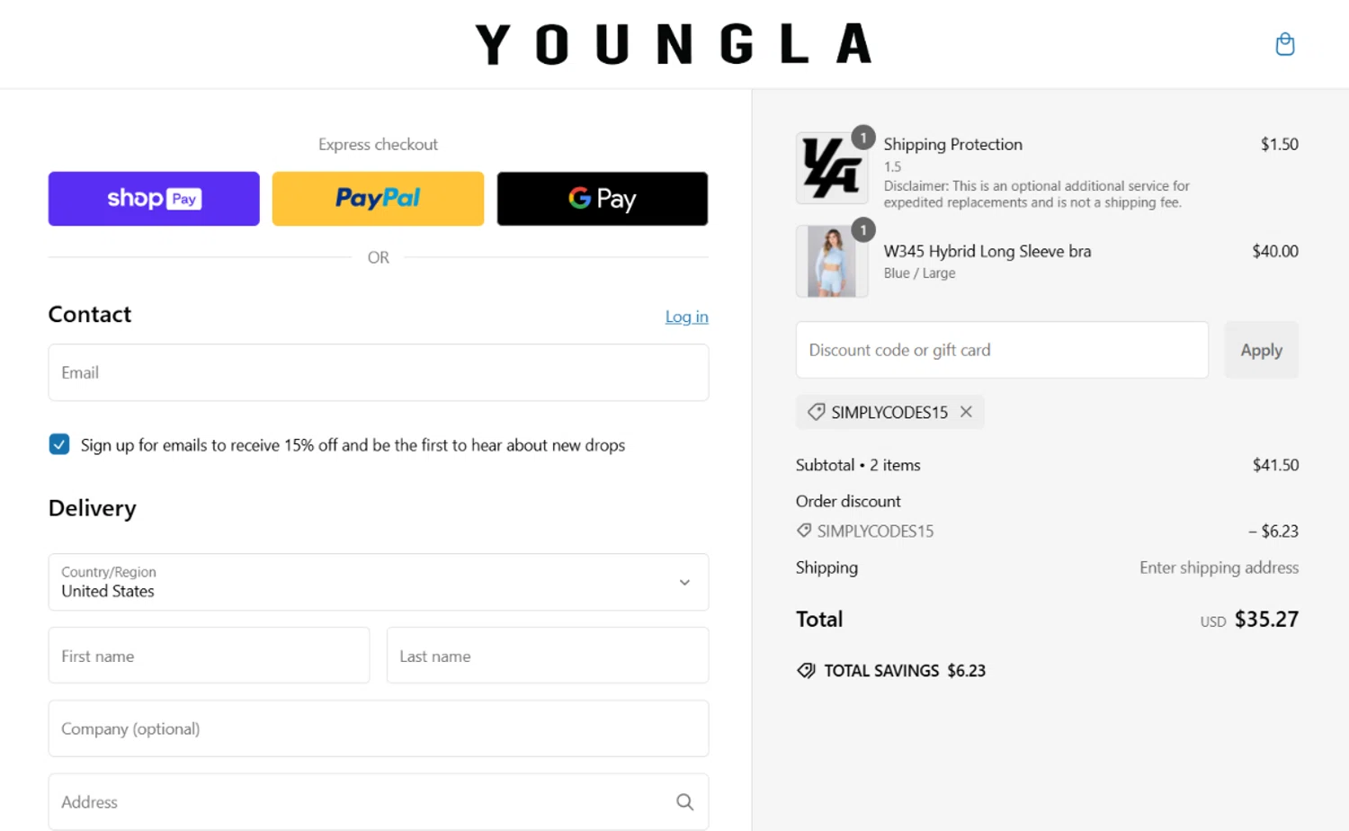 YoungLA Discount Codes (7 Verified) - 15% Off Jan 2025