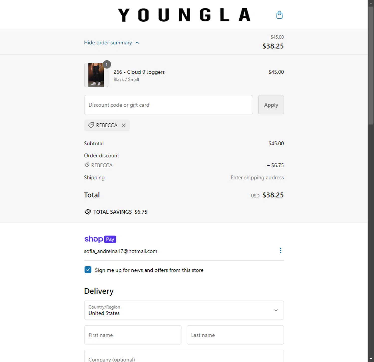 YoungLA Discount Codes & Cyber Monday 2024 Deals - 30% Off
