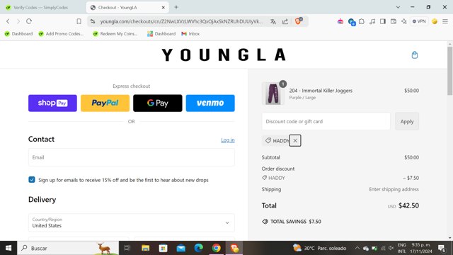 YoungLA Discount Codes - 15% Off | December 2024