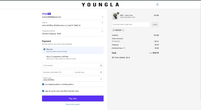 YoungLA Discount Codes (7 Verified) - 15% Off Jan 2025