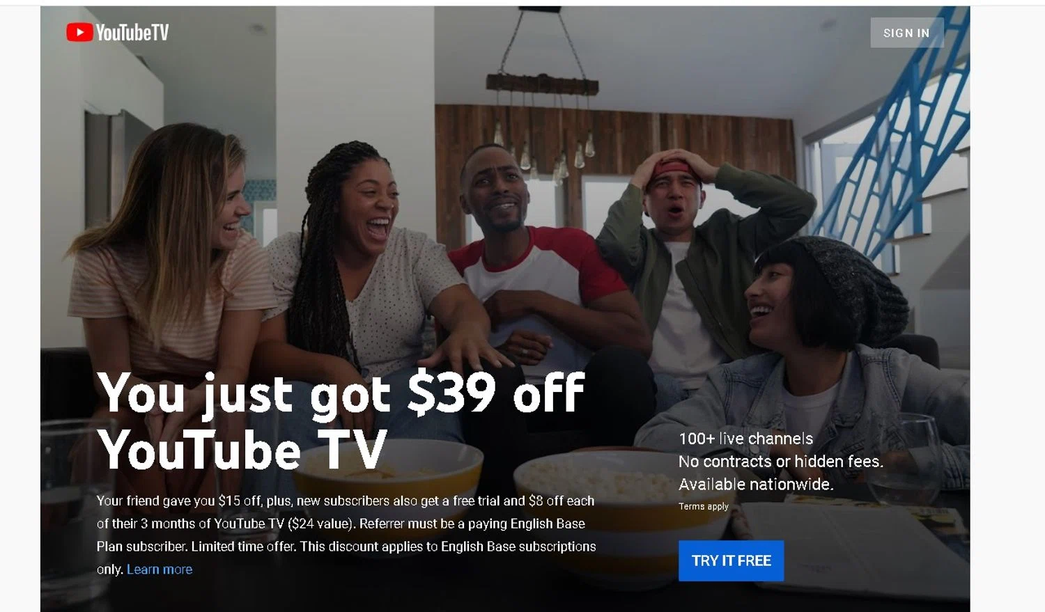 YouTube TV Promo Codes (1 Verified) - Free Gift Jan 2025