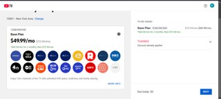 YouTube TV Promo Codes - 40% Off | January 2025