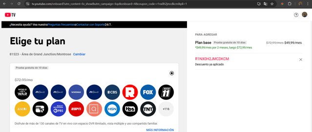 YouTube TV Promo Codes - $15 Off | December 2024