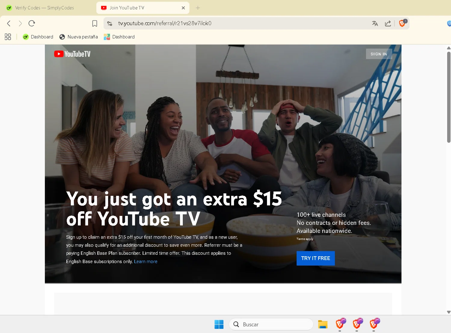 YouTube TV Promo Codes - $30 Off (2 Verified) Oct 2025