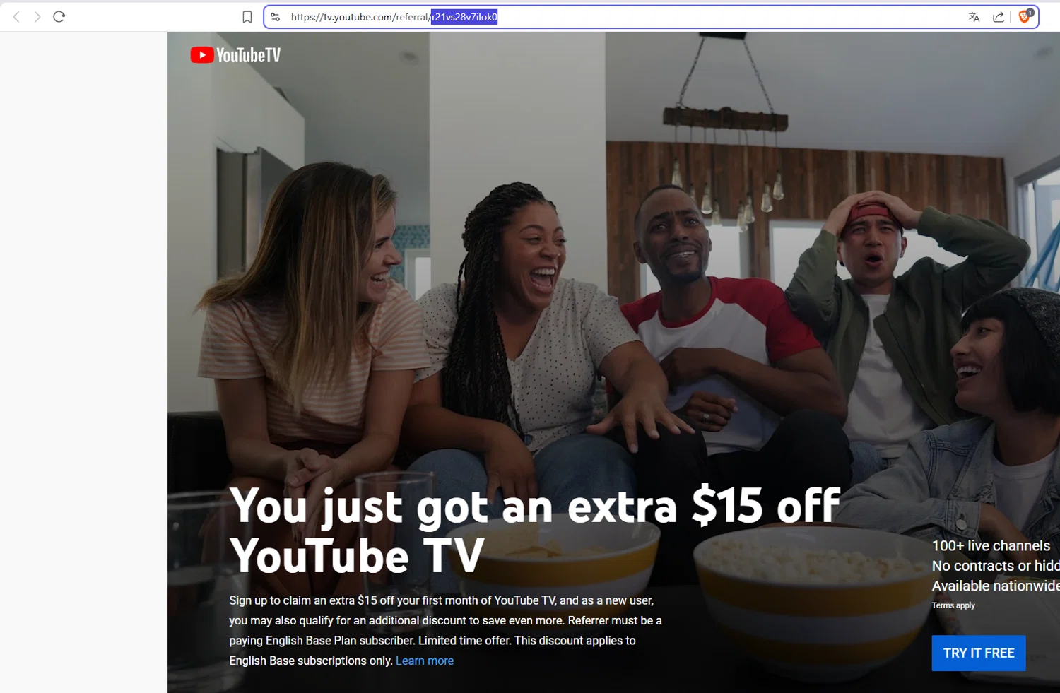 YouTube TV Promo Codes - $30 Off (2 Verified) Oct 2025