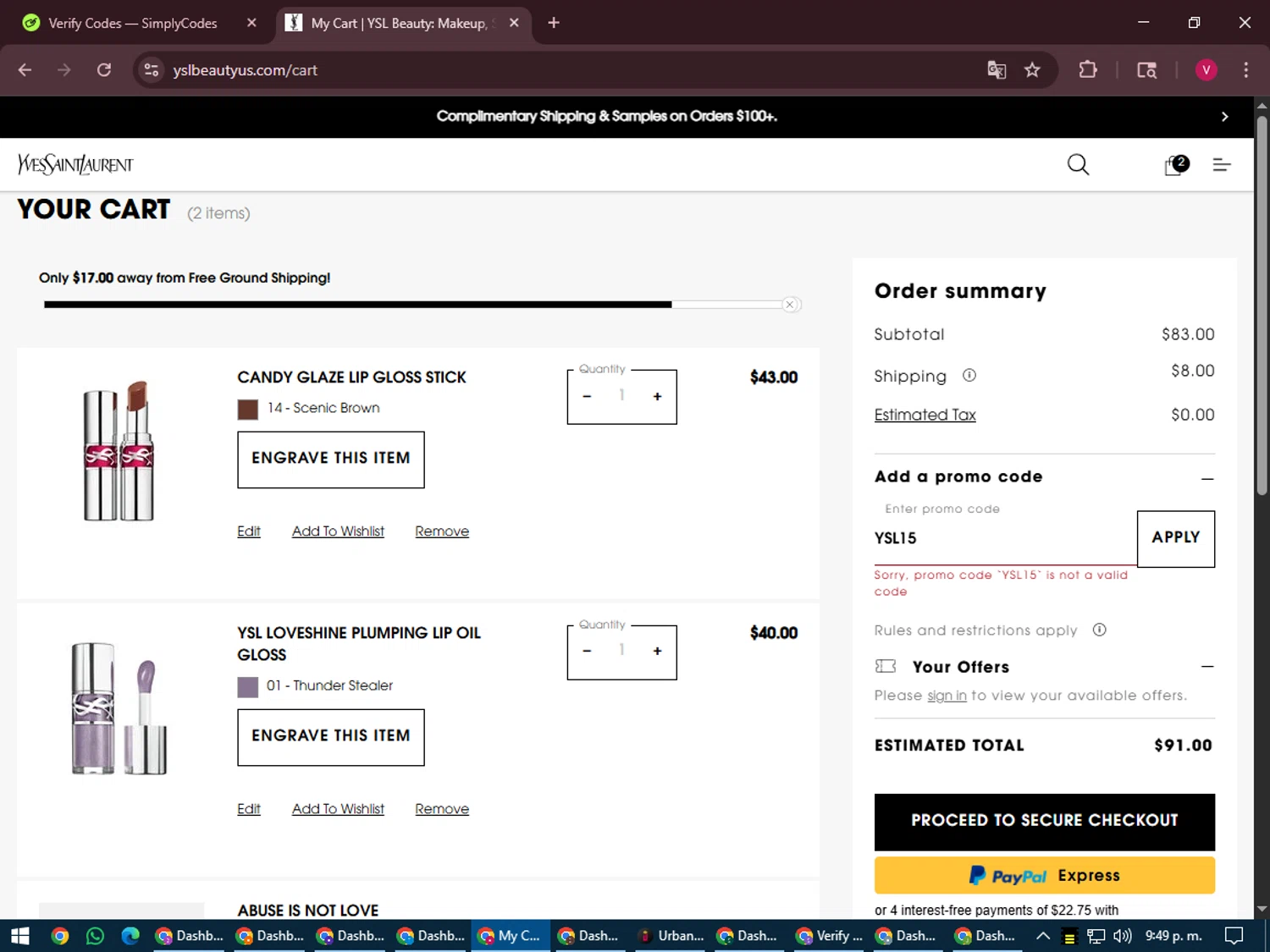 YSL Beauty Promo Codes - 25% Off Coupons Dec 2025
