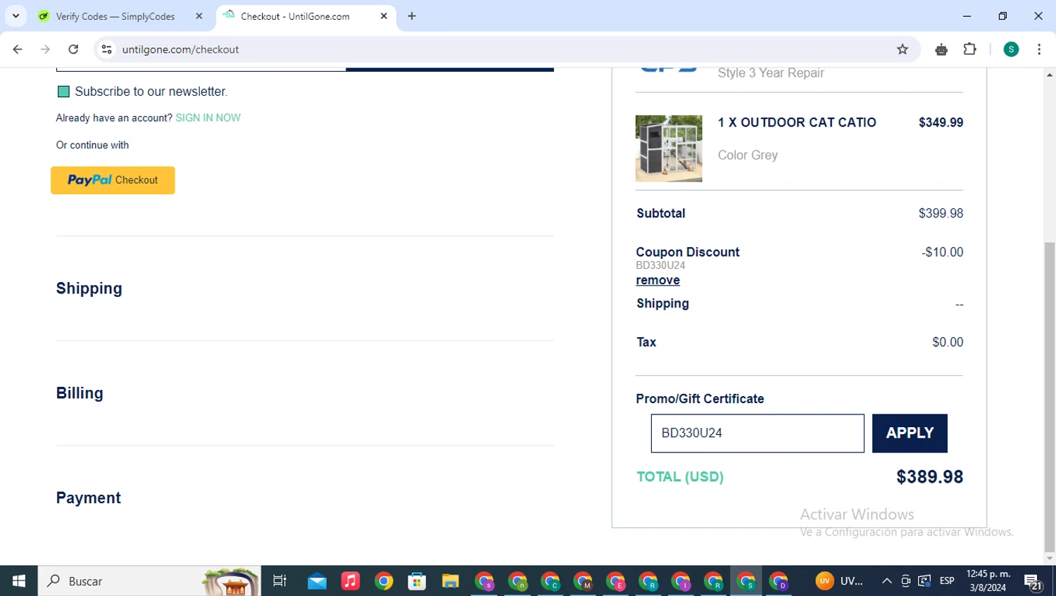 Until Gone Promo Codes - $4 Off | September 2024