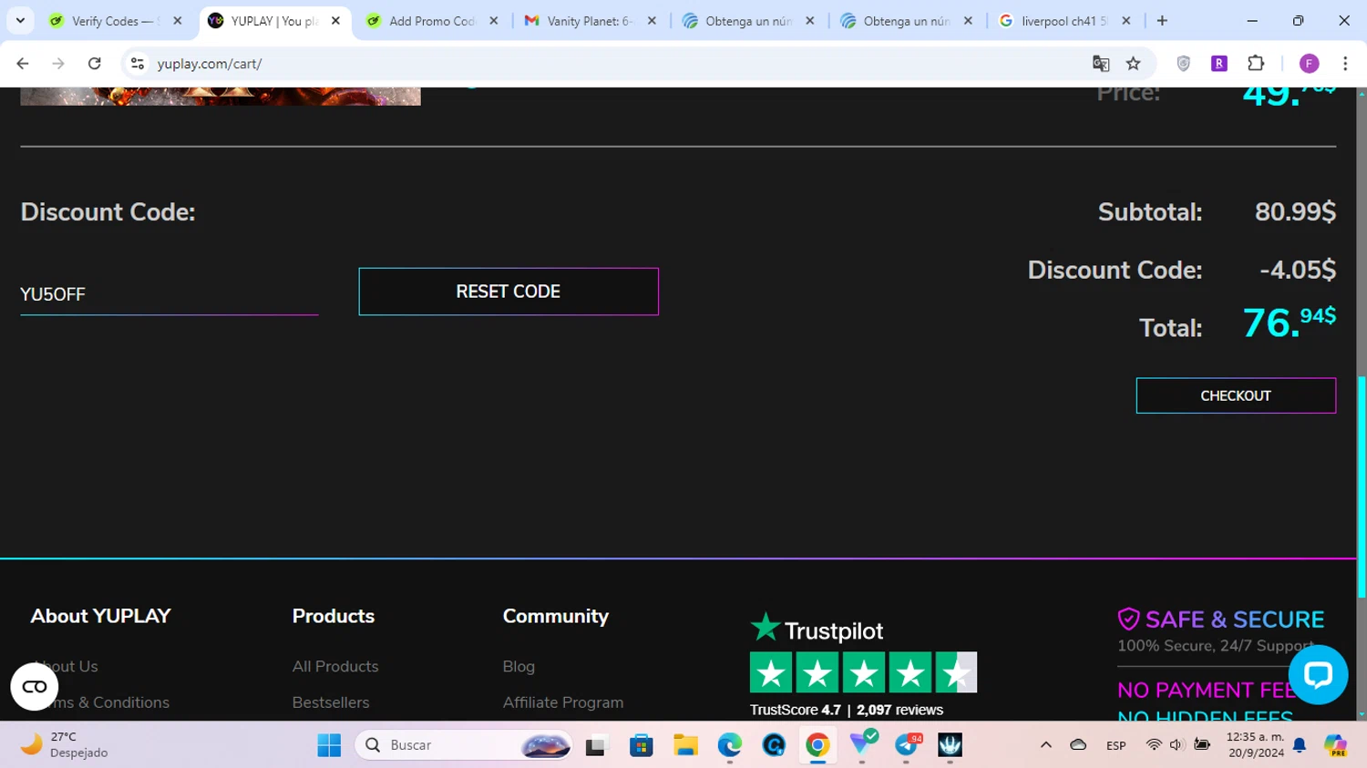 YUPLAY Discount Codes - 5% Off | October 2024