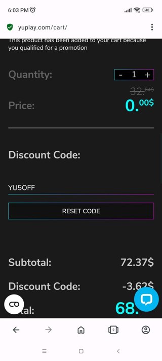 YUPLAY Discount Codes - 5% Off | December 2024