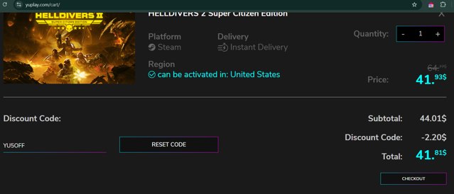 YUPLAY Discount Codes (6 Verified) - 5% Off w/Code Apr 2025