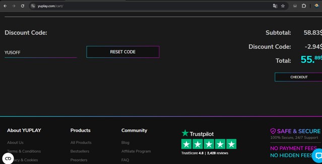 YUPLAY Discount Codes - 5% Off | January 2025