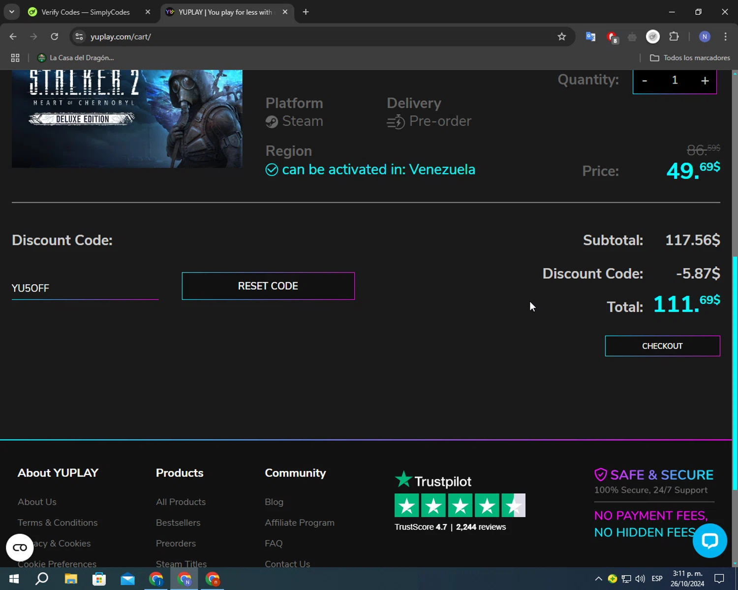 YUPLAY Discount Codes & Cyber Monday 2024 Deals - 5% Off