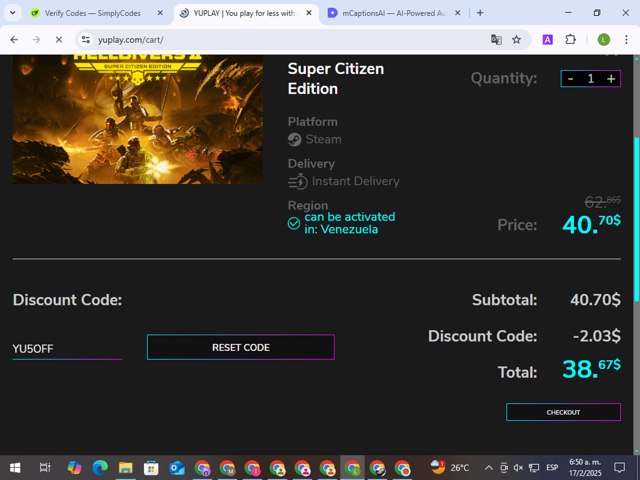 YUPLAY Discount Codes (5 Verified) - 5% Off w/Code Mar 2025