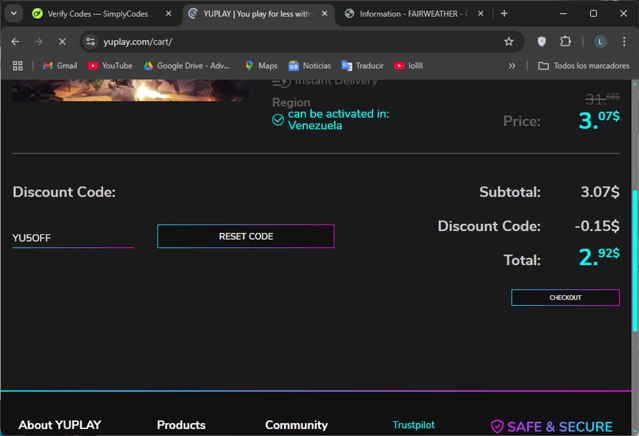 YUPLAY Discount Codes - 5% Off | January 2025