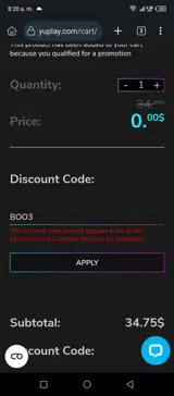 YUPLAY Promo Codes - 5% Off (4 Verified) Apr 2026