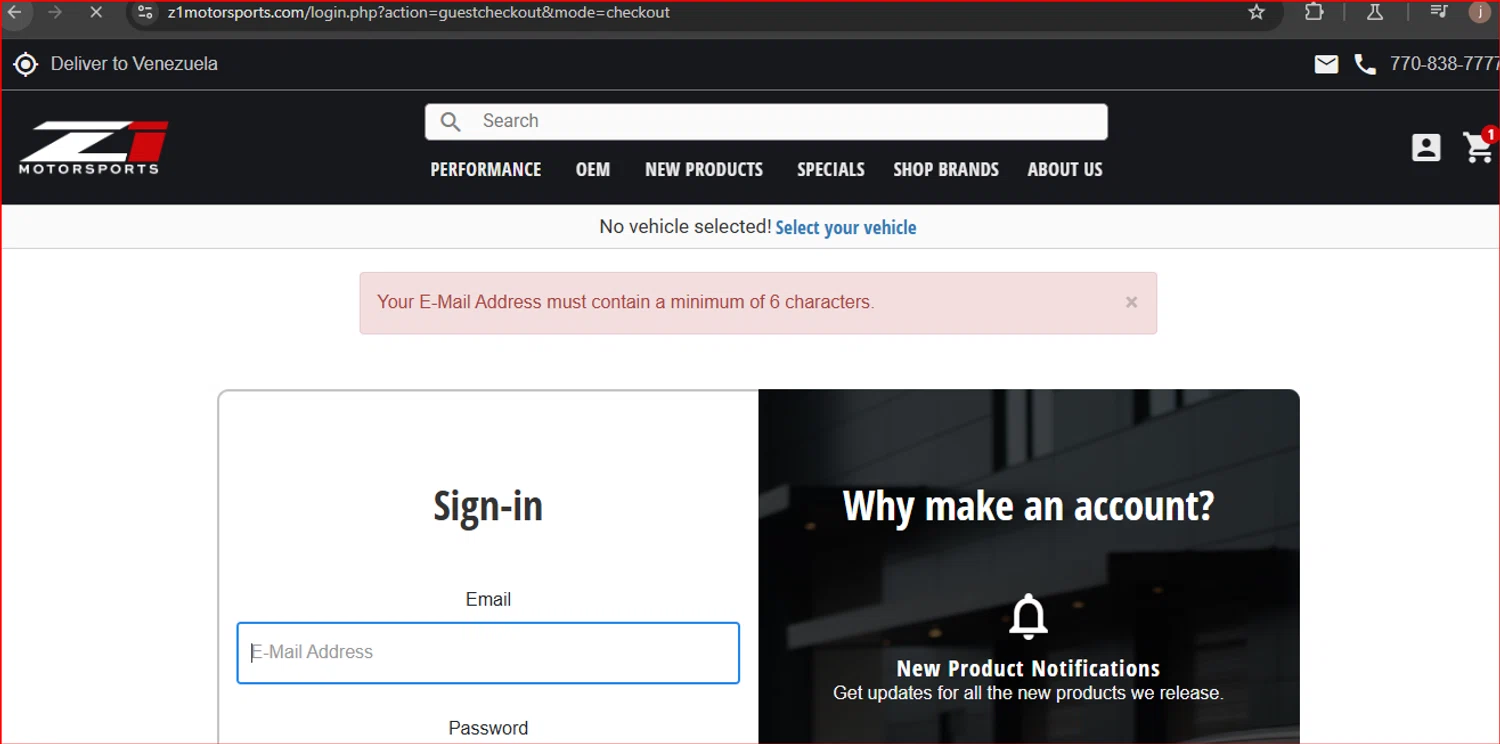 Z1 Motorsports Promo Codes - 10% Off Coupons Dec 2025